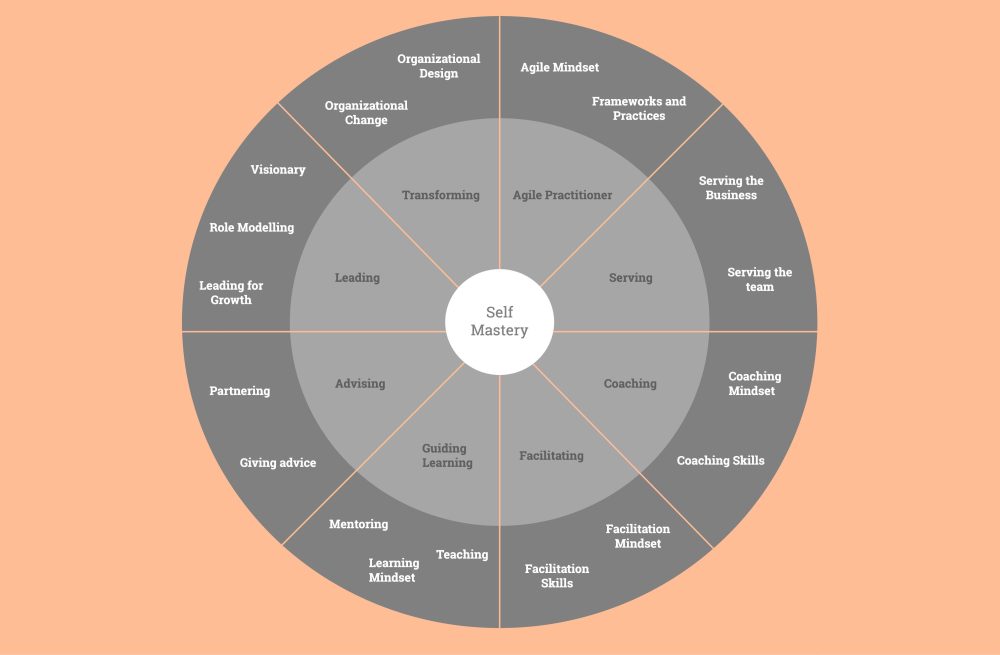 paragraph eins · Das Agile Coaching Growth Wheel